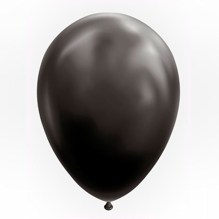 Globos Color Negro 8/ud | Cocotto